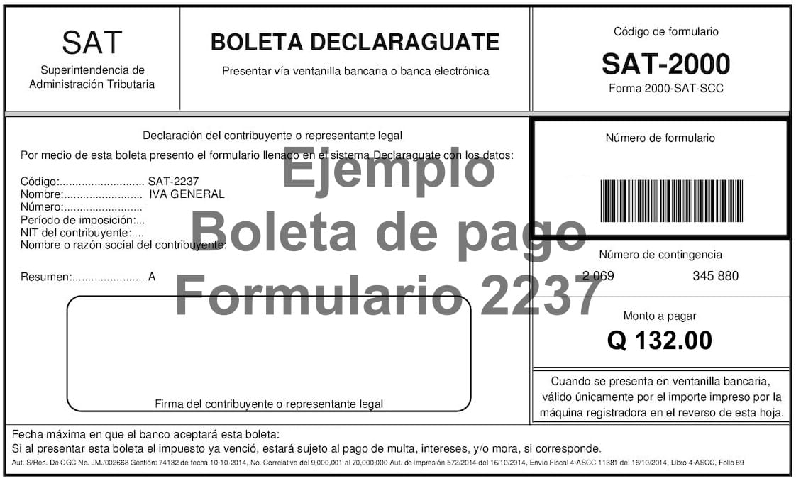 Régimen General IVA | Llenar Formulario SAT-2237 | Guía 2025