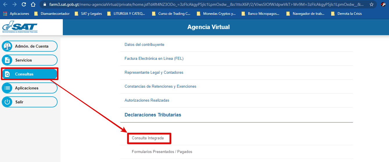 ¿Qué es la Consulta Integrada del Contribuyente SAT?
